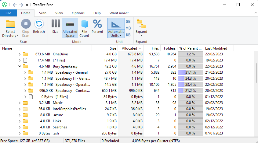 Identifying Large Folders and Files in Teams – Speakeasy