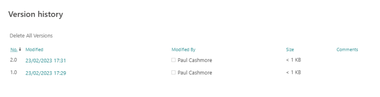 Accessing the Version History of a Microsoft Teams File – Speakeasy